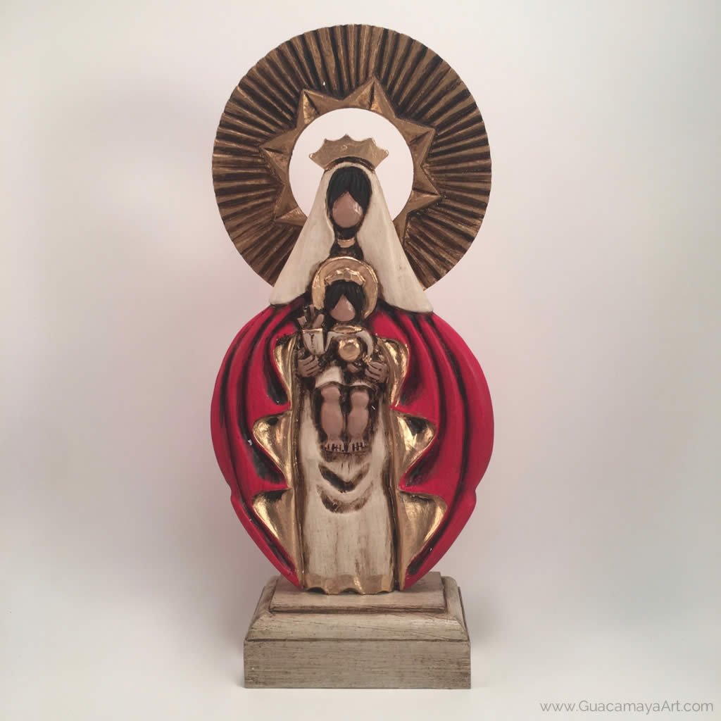 Our Lady of Coromoto Sculpture - Virgen de Coromoto Escultura ...